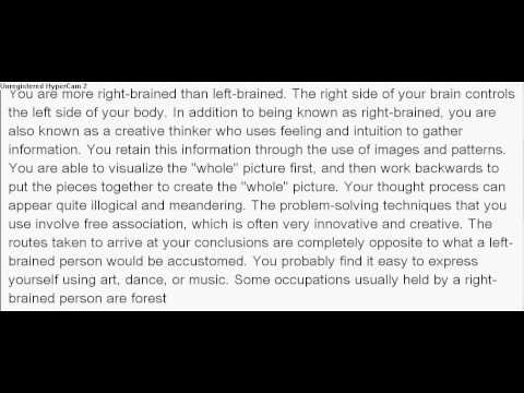 Brain Type Test!