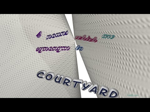 courtyard - 7 nouns which are synonyms of courtyard (sentence examples)