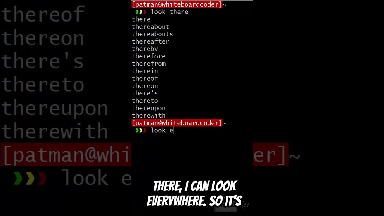 Linux: look #coding #linux #linuxtutorials #linuxcommandlinetutorial #ubuntu #sysadmin