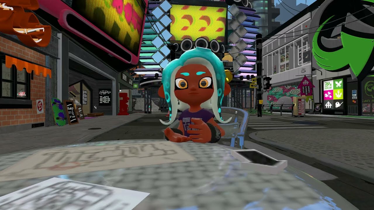[Splatoon GMOD] Hair Animation Test 2