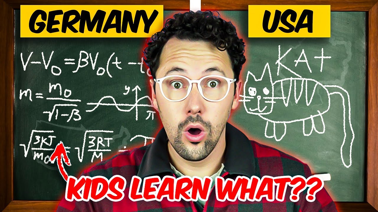 German vs American Schools - American's Surprising Reaction To The German School System 🇩🇪