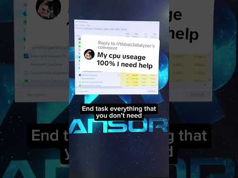 Try this quick fix if your CPU has 100% usage! 🔧💯
