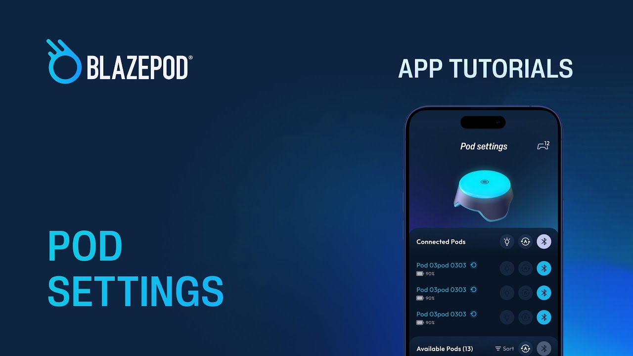 Pod Settings Tutorial