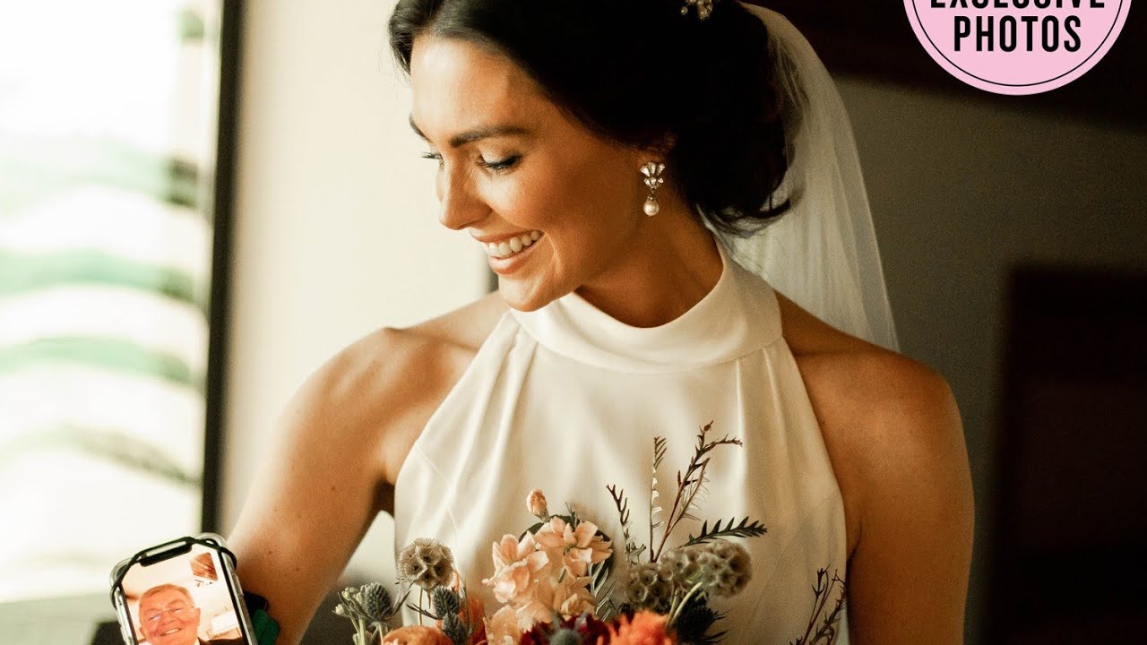 Hallmark Star Taylor Cole Marries Cameron Larson in Livestream Ceremony