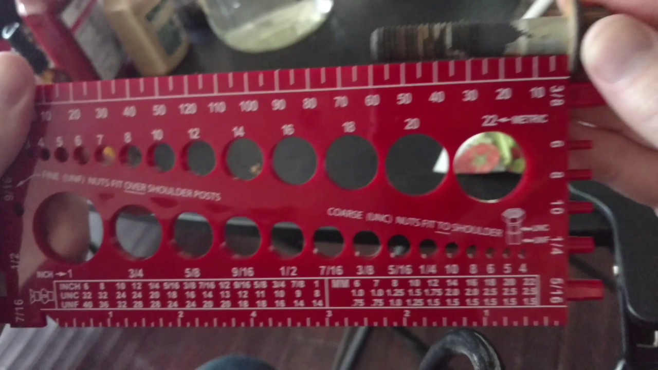 How to measure bolts. Bolt Gauge Tutorial.