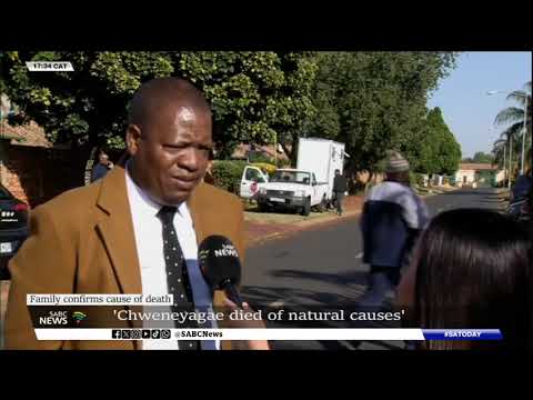Presley Chweneyagae | Family says acclaimed actor died of natural causes