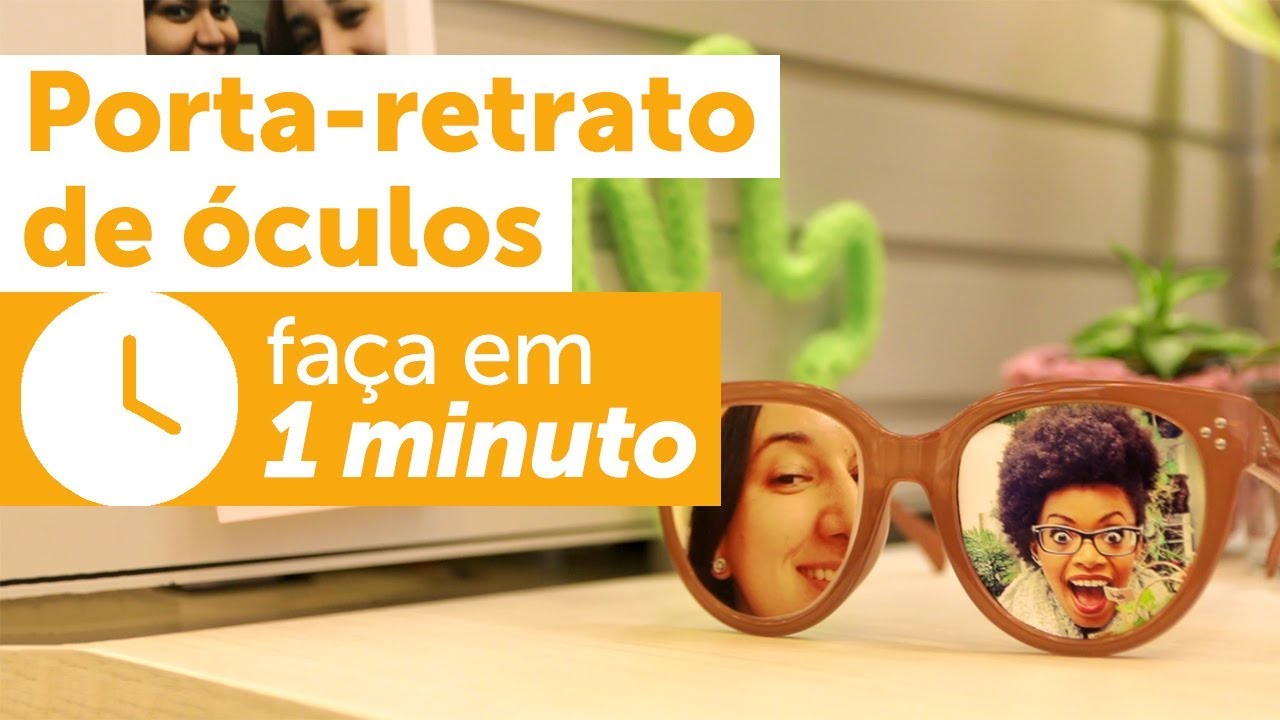 Faça Você Mesmo - Óculos Retrato
