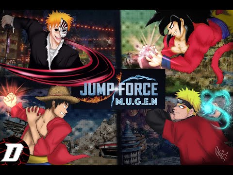 JUMP FORCE MUGEN: Characters + Gameplay + Download Link