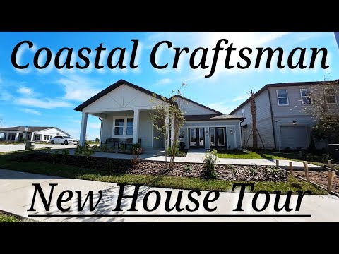 INSIDE A NEW COASTAL CRAFTSMAN FLORIDA HOME