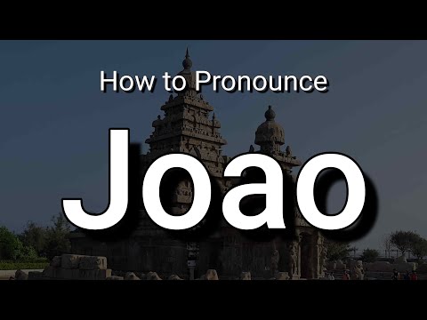 Joao - Pronunciation and Meaning