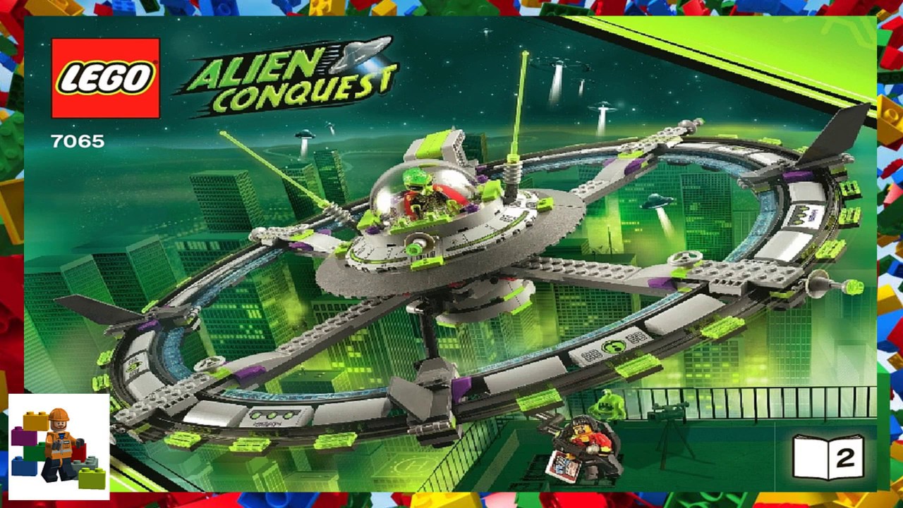 LEGO instructions - Space - Alien Conquest - 7065 - Alien Mothership (Book 2)