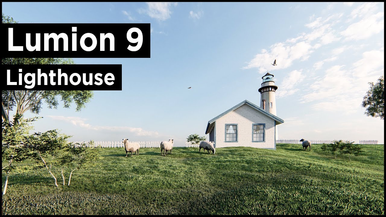 Lumion 9 Pro Lighthouse Rendering Tutorial