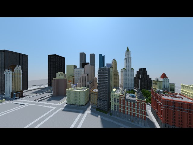 New York in Minecraft 2010's by aBitterMelon Minecraft Map