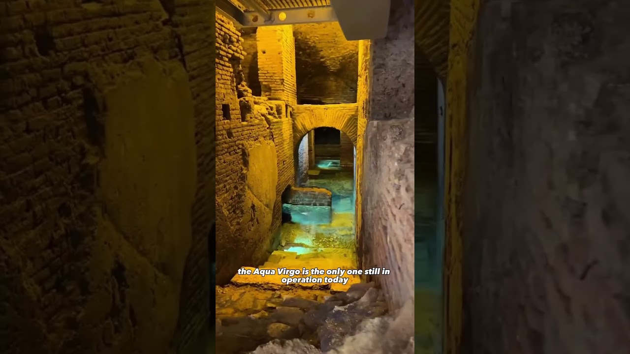 How ancient Rome still powers the Trevi Fountain #history #romanempire #engineering