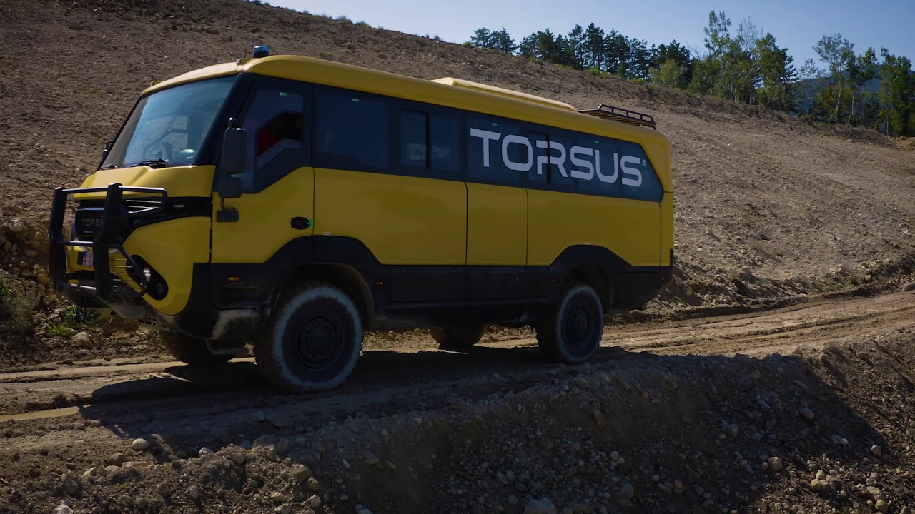 World’s First 4x4 Off-Road Bus Torsus Praetorian Redefines “Tough ...