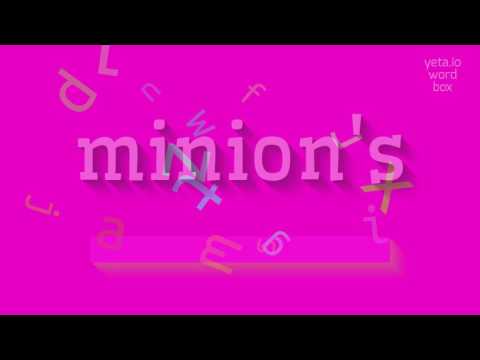 How to say "minion's"! (High Quality Voices)