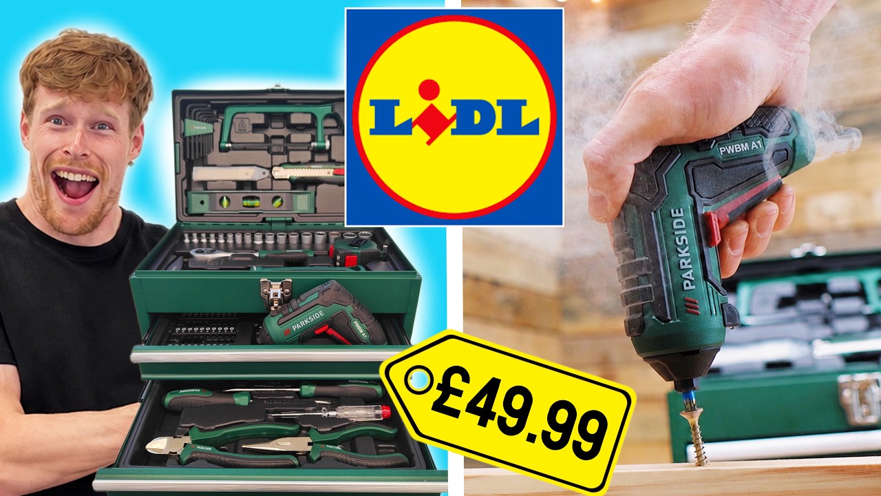 I Tested Lidl's 'NEW' Tool Box - ONE BIG PROBLEM!