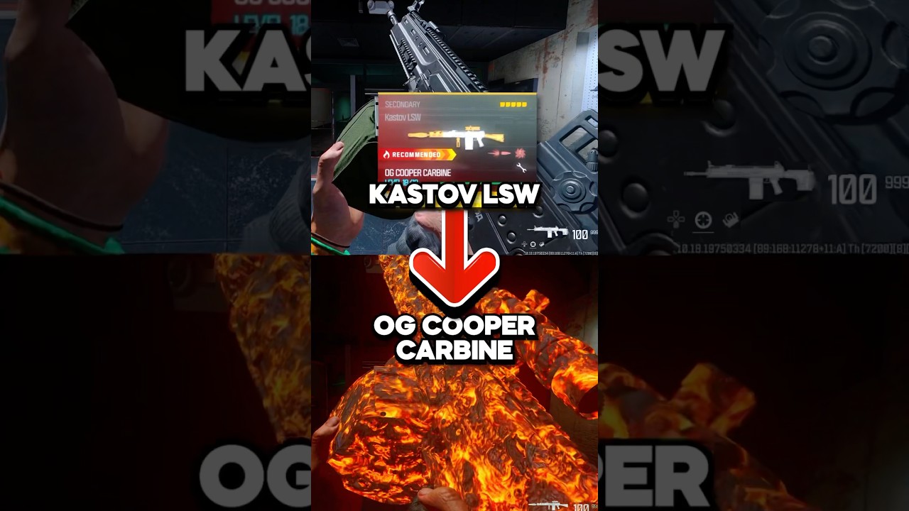I made the OG COOPER CARBINE in Warzone