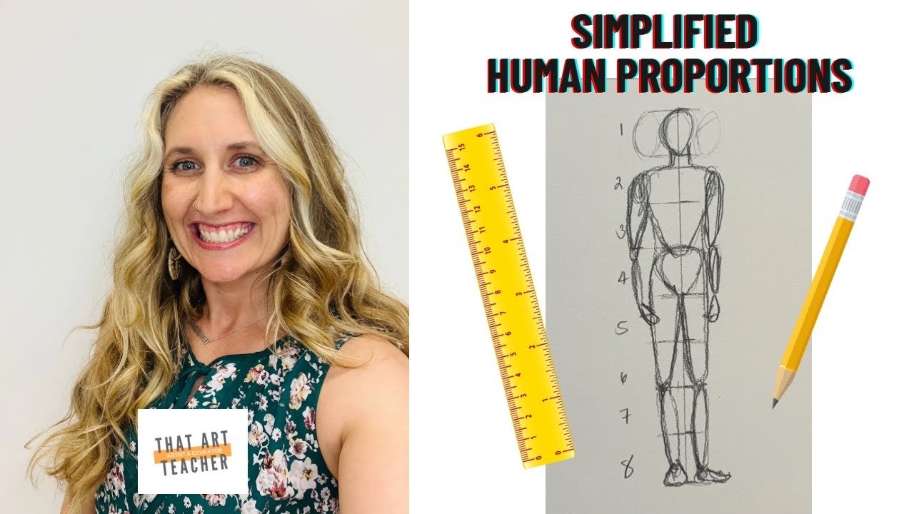 Figure Drawing Practice | Simplified Human Proportions