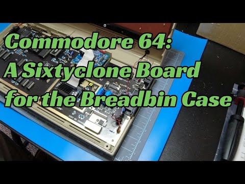Commodore 64: Sixtyclone Board for the Breadbin Case