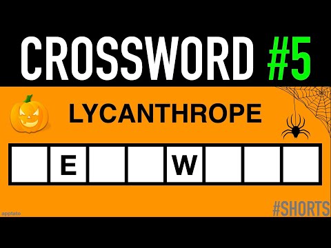 CROSSWORD PUZZLE SHORTS #5 - HALLOWEEN GENERAL KNOWLEDGE TRIVIA QUIZ (7 QUESTIONS AND ANSWERS)