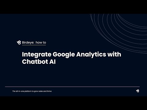 Integrate Google Analytics with Chatbot AI