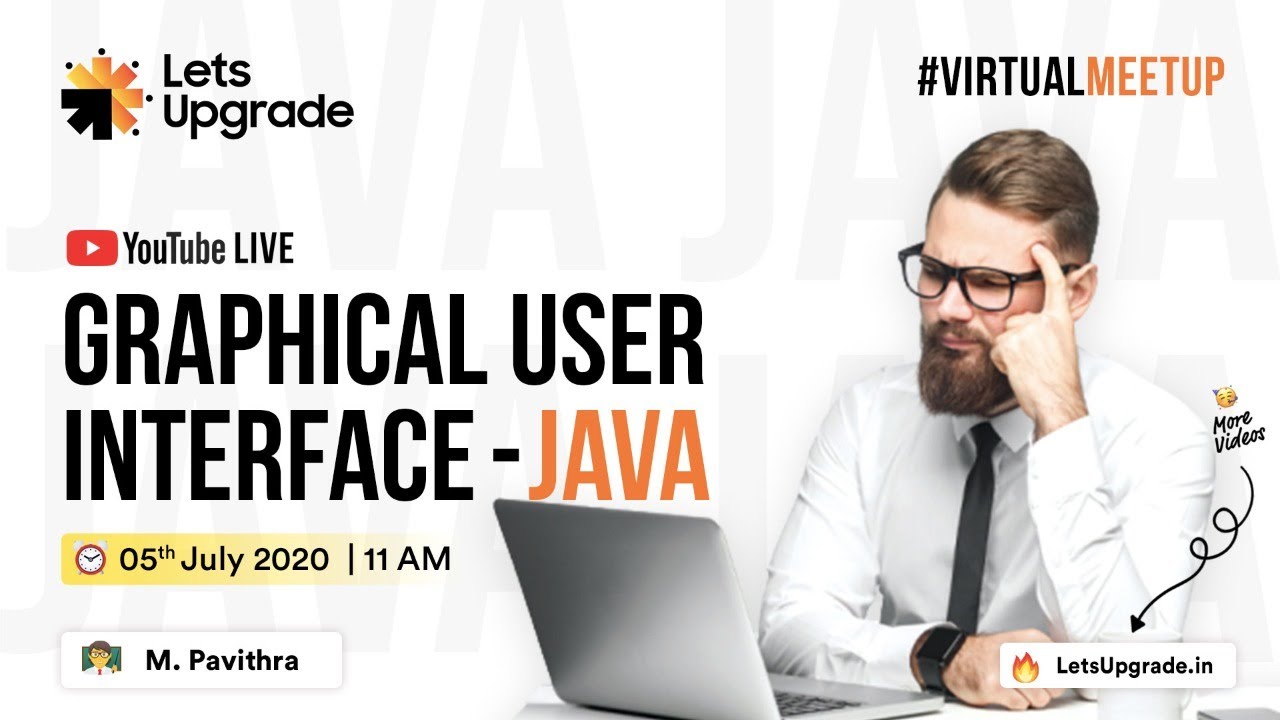 Graphical User Interface - Java | LetsUpgrade
