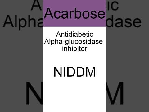 How to pronounce Acarbose (Precose)