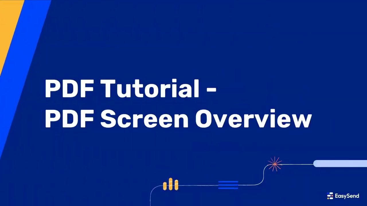 PDF Tutorial - PDF Screen Overview
