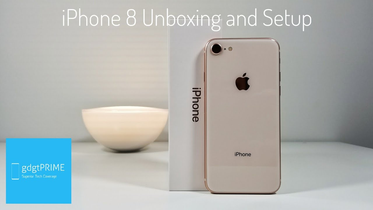 Apple iPhone 8 | Unboxing and Setup!