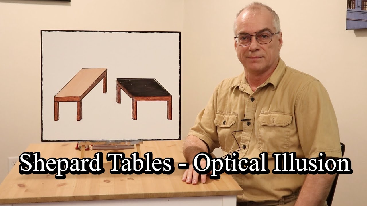 Shepard Tables - Optical Illusion #ShepardTables #OpticalIllusion