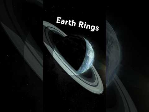 What if Earth had Rings? #space #earth #saturn #science #spacefacts #shorts #sciencefacts