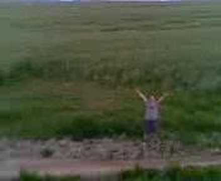 Downhill rider R.G in action