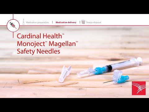Cardinal Health™ Monoject™ Magellan™ Hypodermic Safety Needle