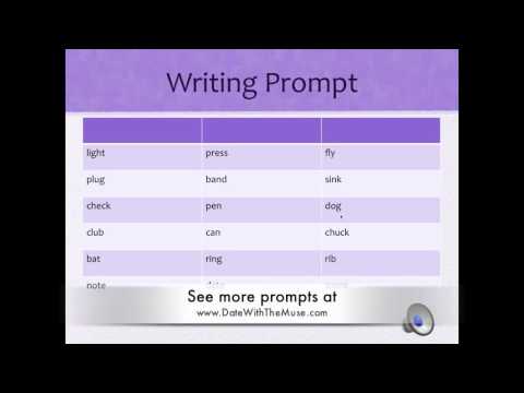 Writing Prompt Double Meanings