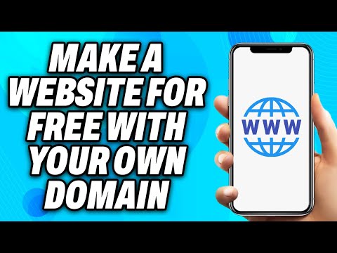 How to Make a Website for FREE with your Own Domain (2025) - Easy Fix