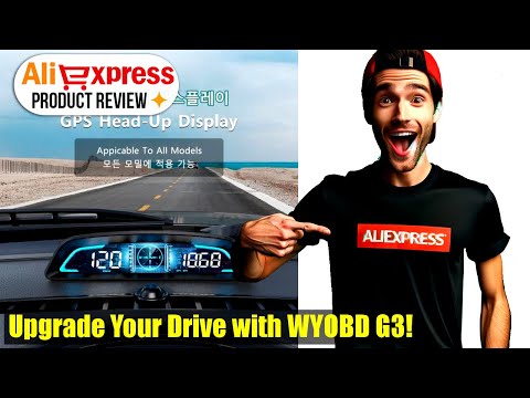 Drive Safely with WYOBD G3 GPS HUD Auto Speedometer - Best Car Accessories 2022!