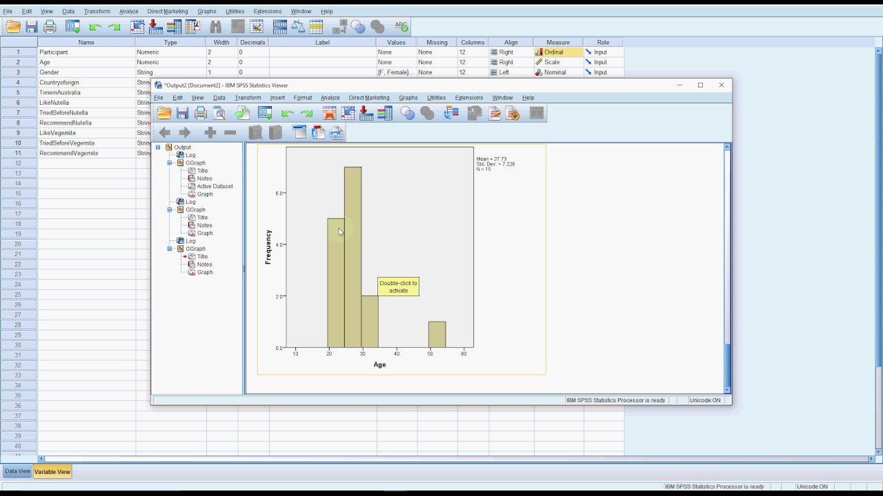 Saving SPSS files