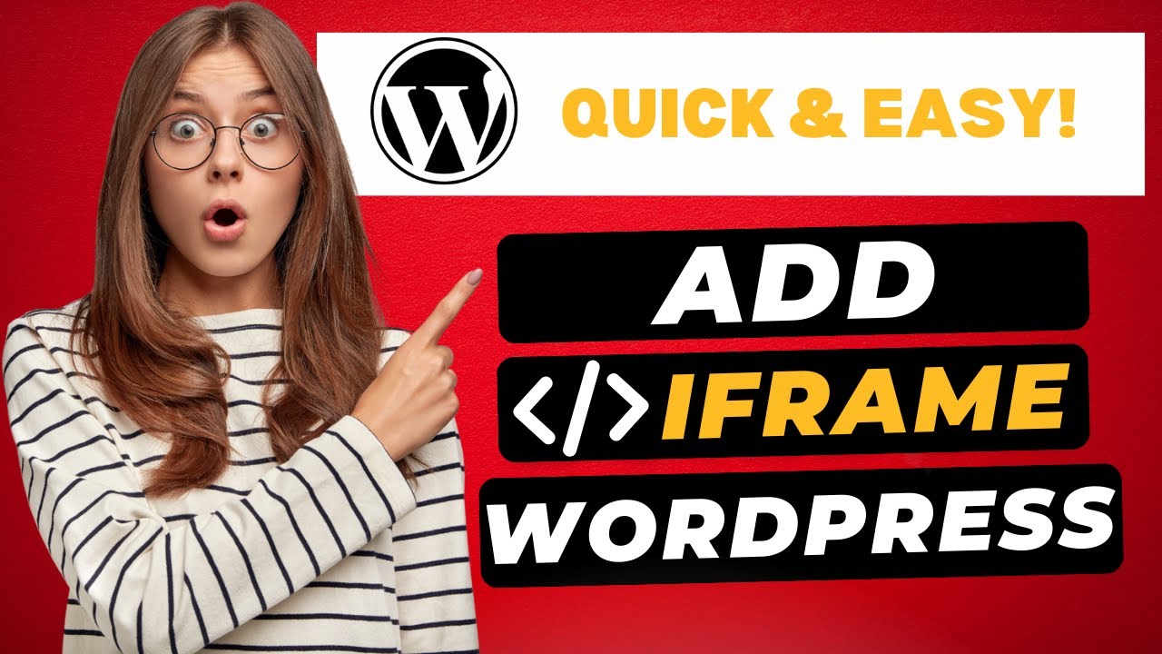 How To Add iframe In WordPress 2026 🔥 - (FAST & Easy!)