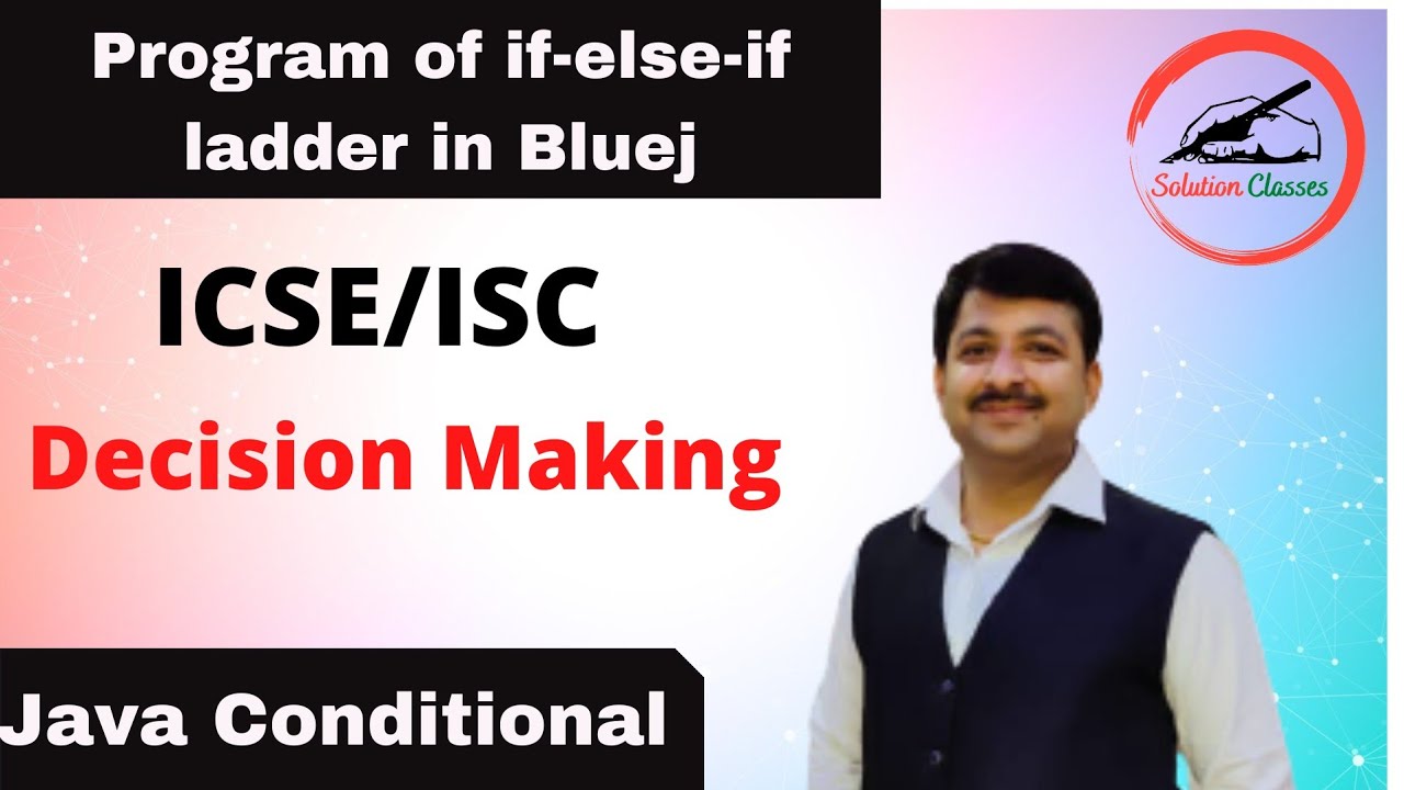 Conditional Statements in Java Program (if-else-if) Part-3 #icse #isc #java #javaprogramming