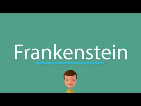 Frankenstein pronunciation