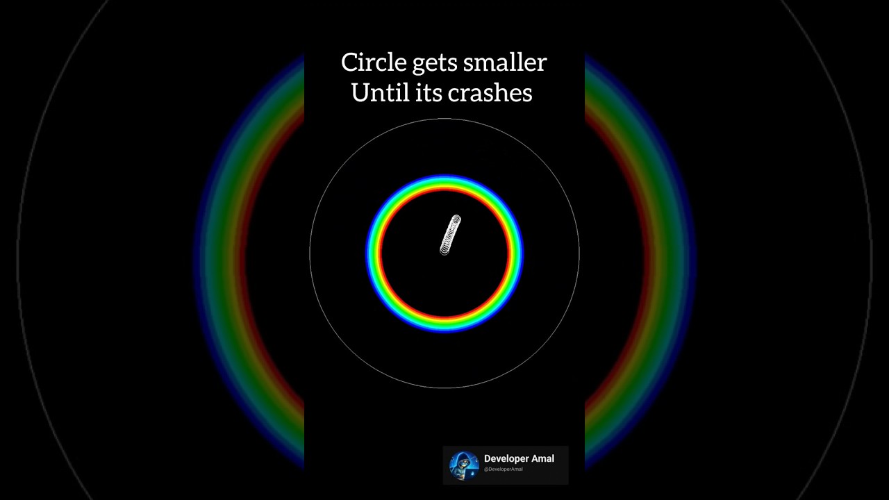 bouncy spring #simulation #physics #mathematics #asmr #python