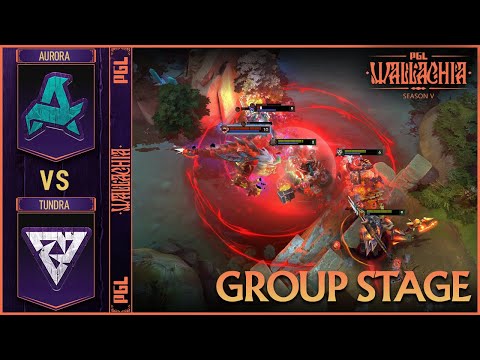 WINNER TO PLAYOFFS! AURORA vs TUNDRA - HIGHLIGHTS - PGL Wallachia Season 5 | DOTA2