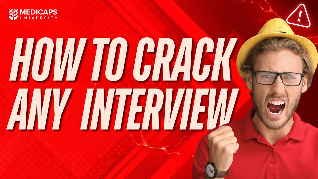 Prepare Like This to Crack Any Placement | Interview Mistakes You Must Avoid | Medicaps University