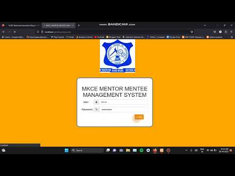 mentor mentee management system using xampp and php