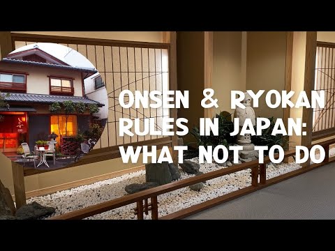 Onsen & Ryokan Rules in Japan: What NOT to Do