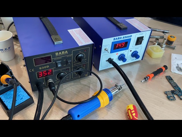 Smd Rework Stations - Quick 858D SMD Rework Station Automatic Hot Air ...