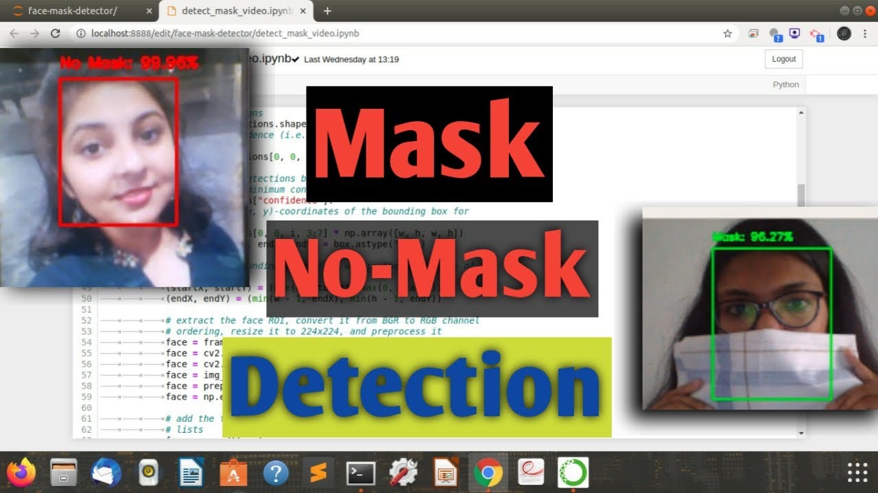Face Mask Detection with Tensorflow python| DNN