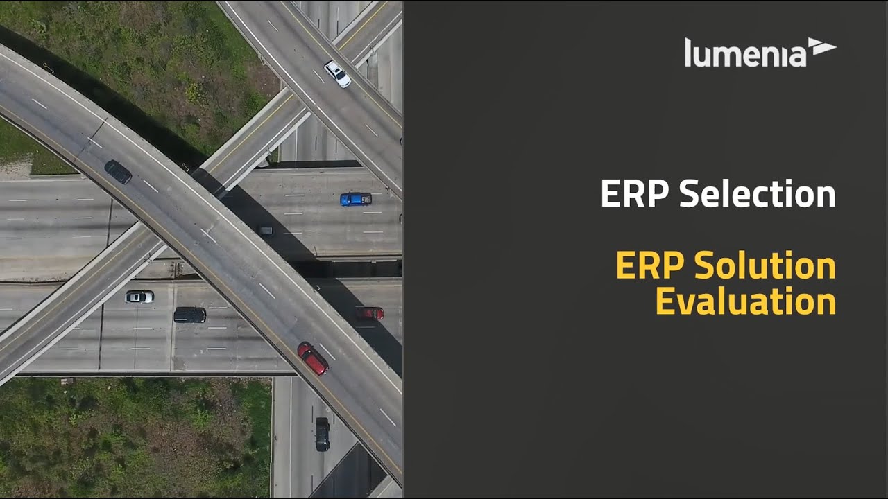 ERP Selection - ERP Solution Evaluation