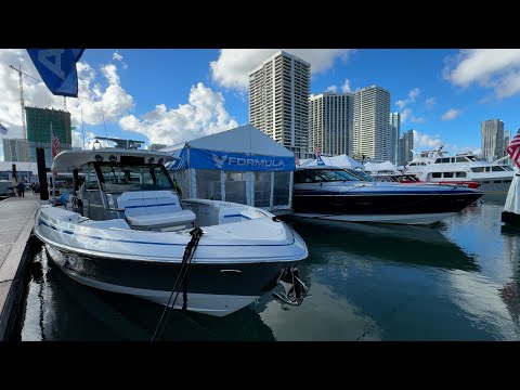 Formula Displays 10 Boats in Miami